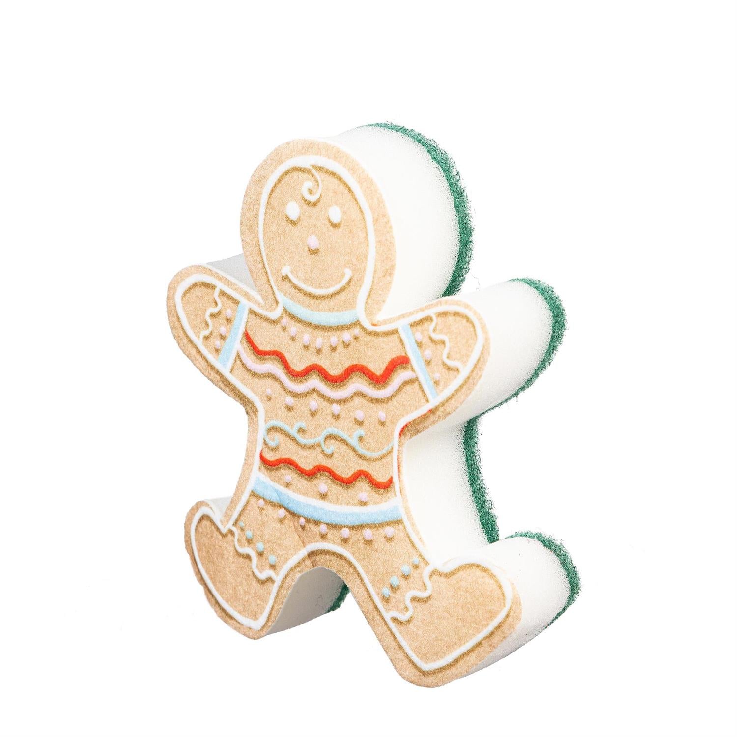 Baking Spirits Bright Kitchen Gift Set – Glass Soap Dispenser & Sponge