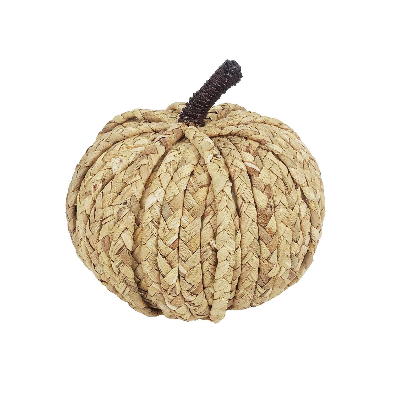 HH 8" Water Hyacinth Pumpkin
